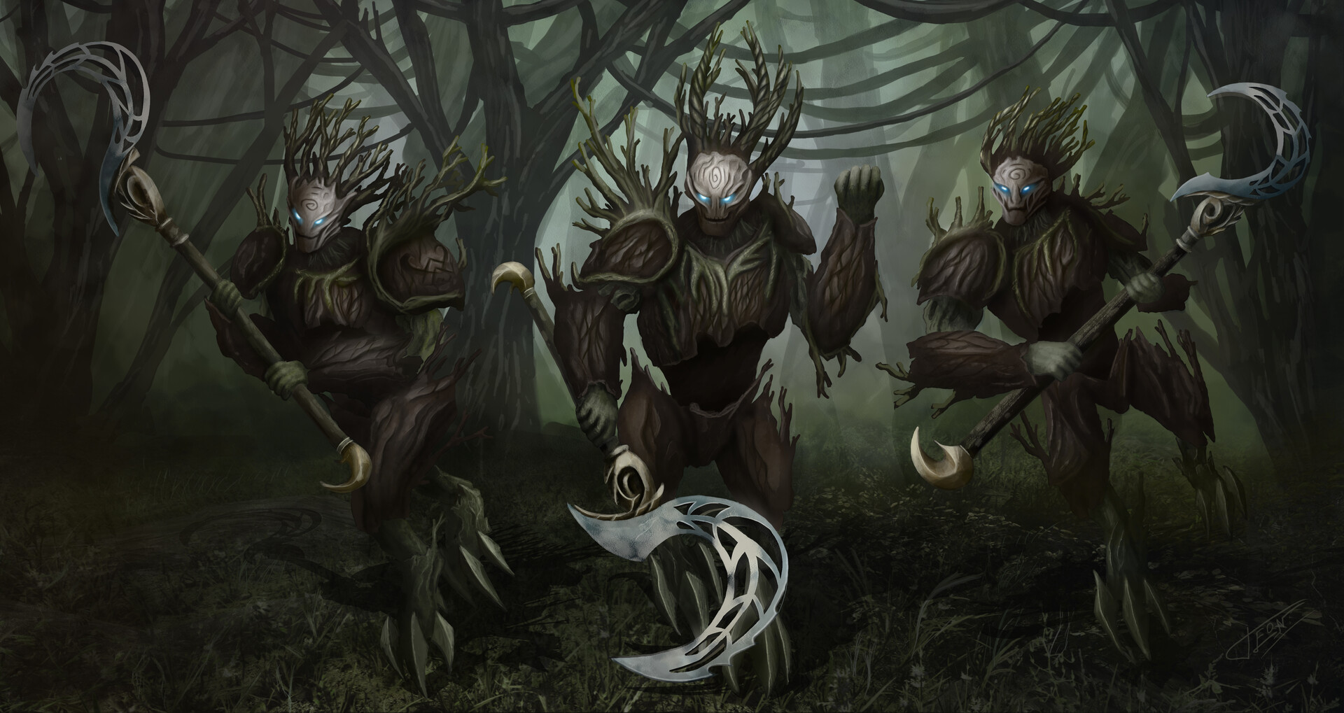 ArtStation - Kurnoth hunters