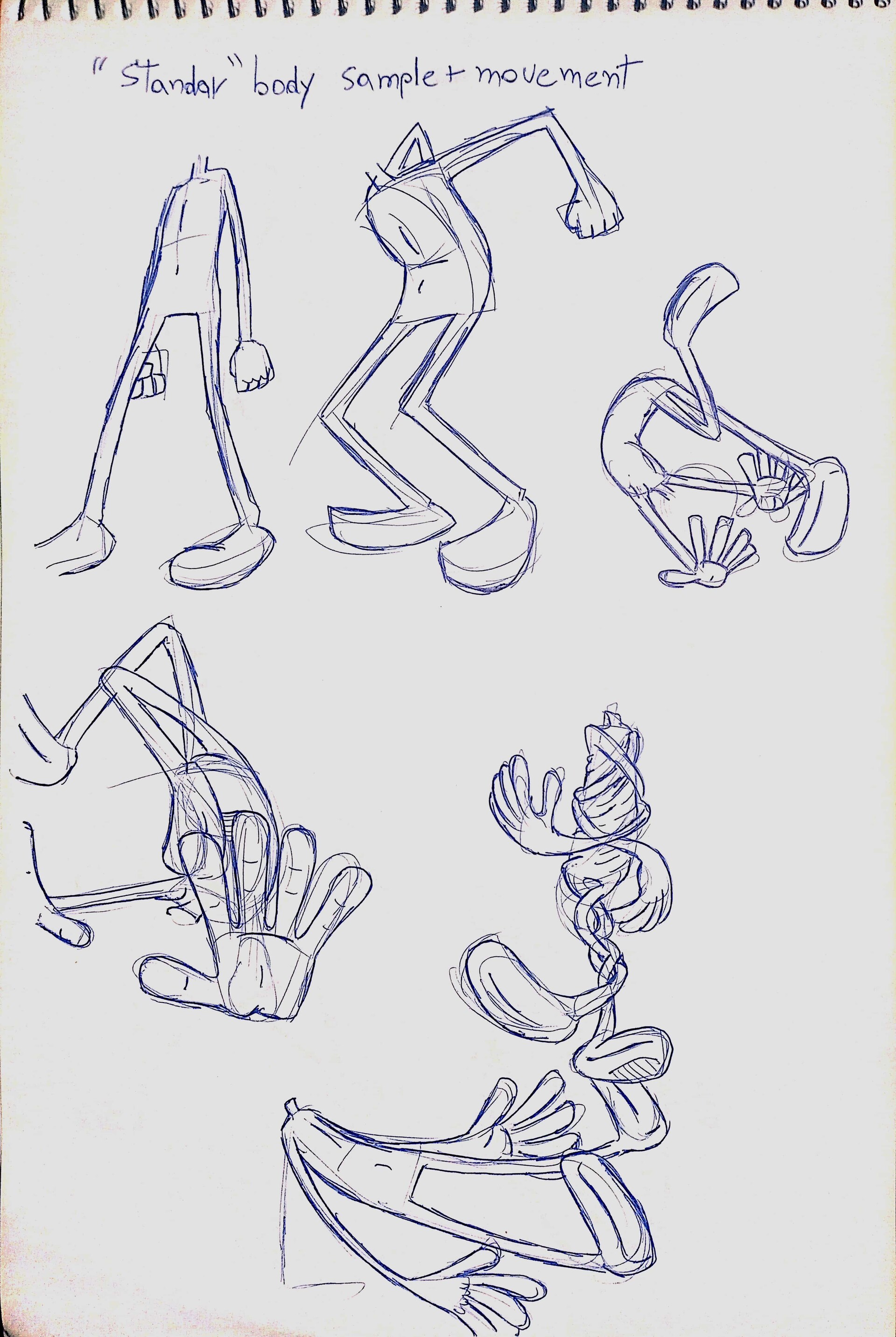 Movement Body Outlines