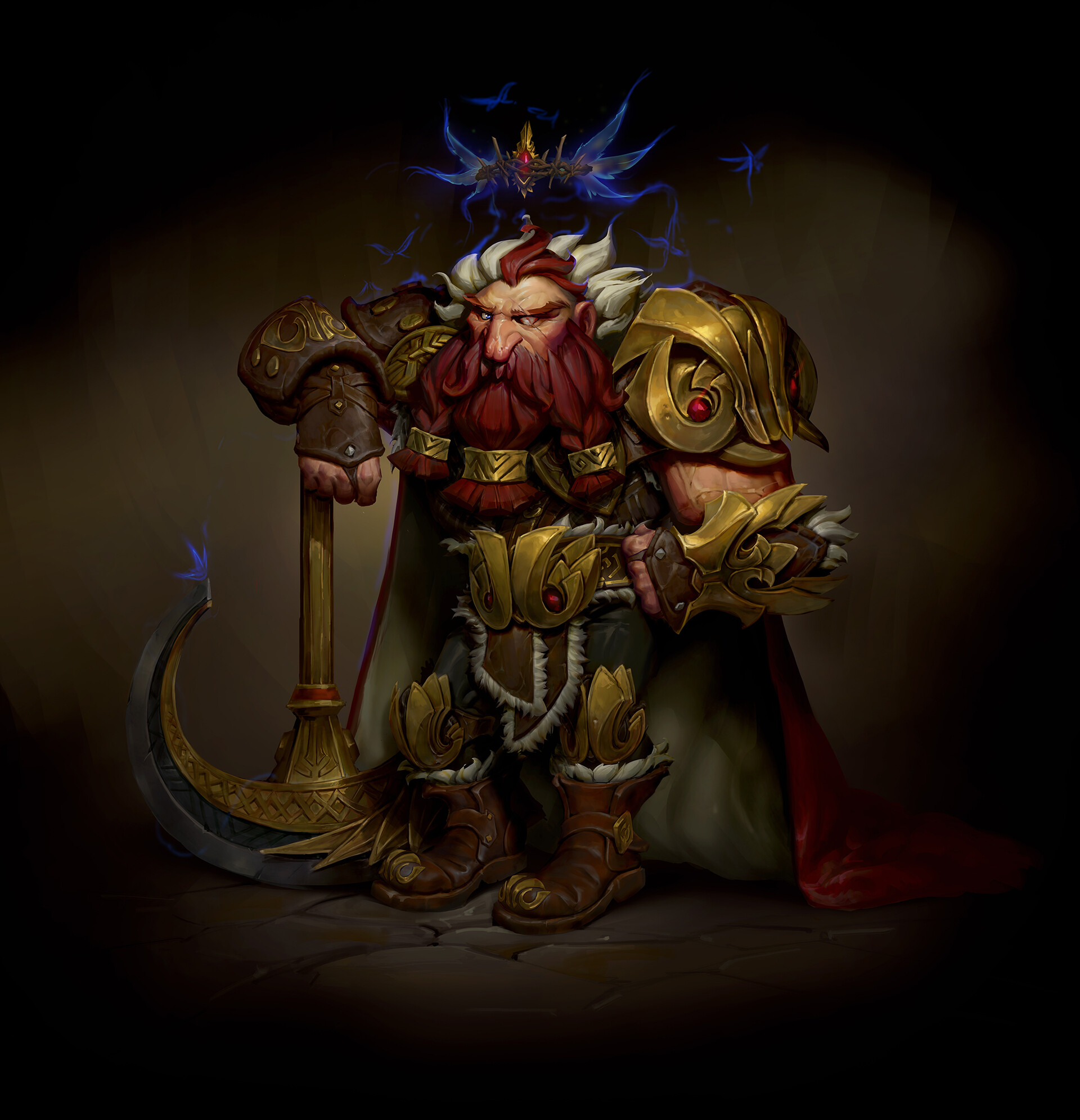 ArtStation - The dwarf was crowned