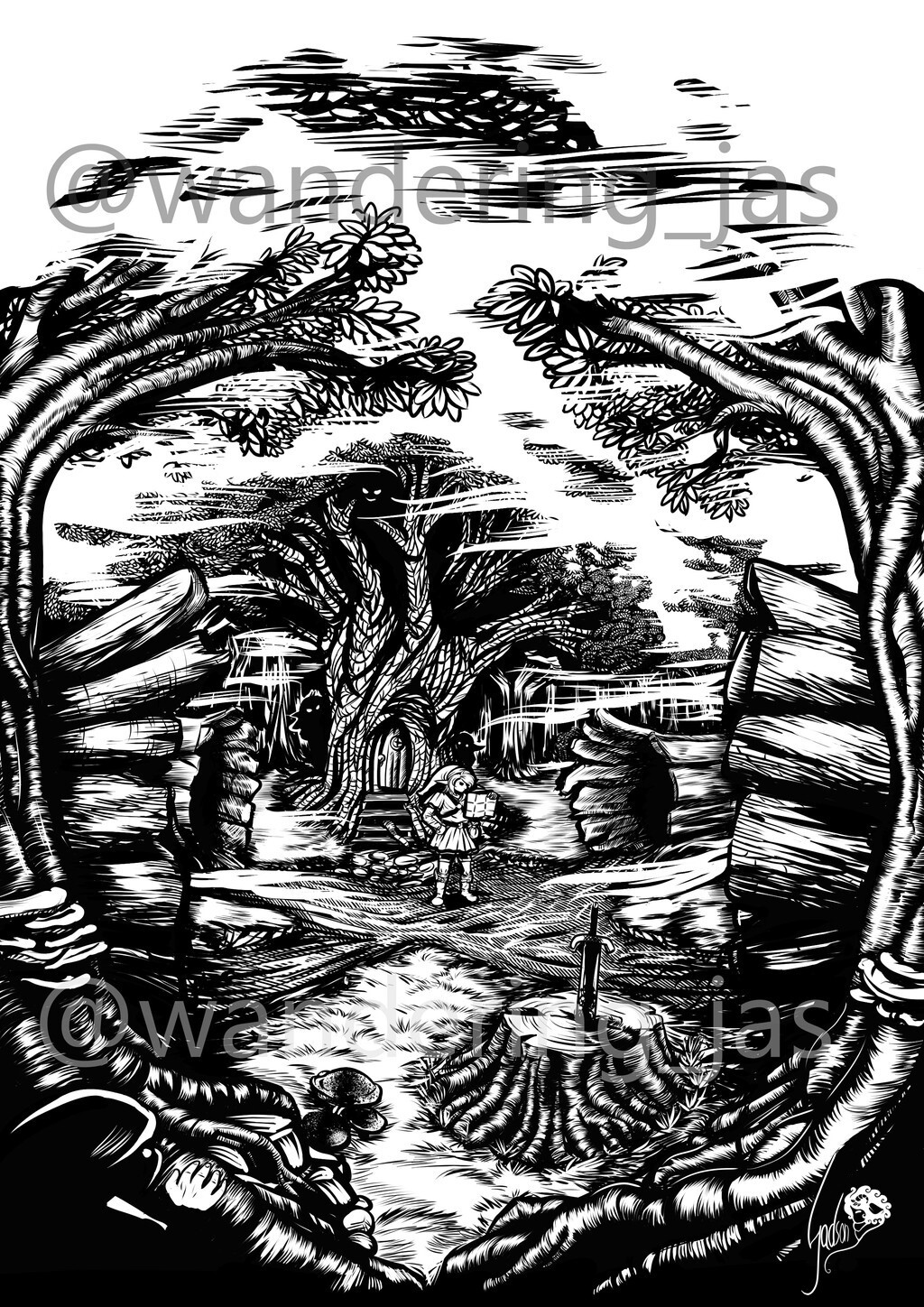 ArtStation - Lost Woods