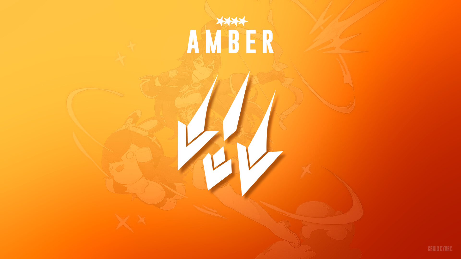 Amber Wallpaper set | Genshin Impact by Craig Cyrax — ProUser.Me