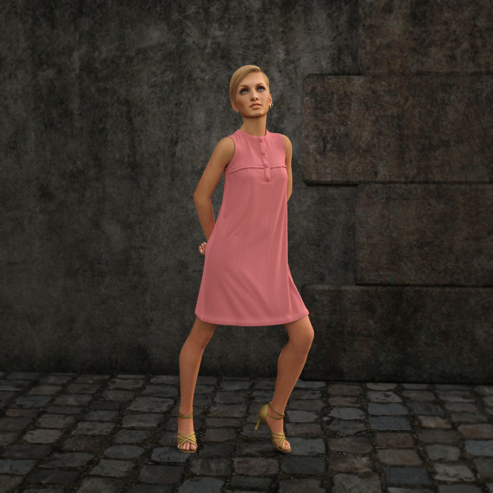 Anastasiya Dongla - 3d avatar Twiggy_Daz Studio