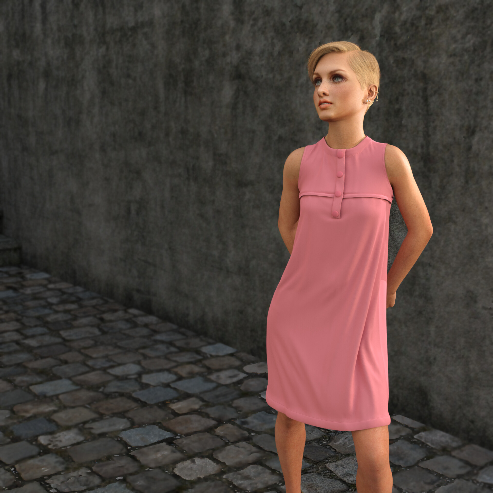 Anastasiya Dongla - 3d avatar Twiggy_Daz Studio