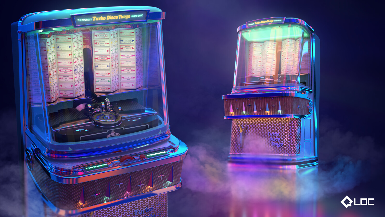 ArtStation - QLOC Internal : Jukebox
