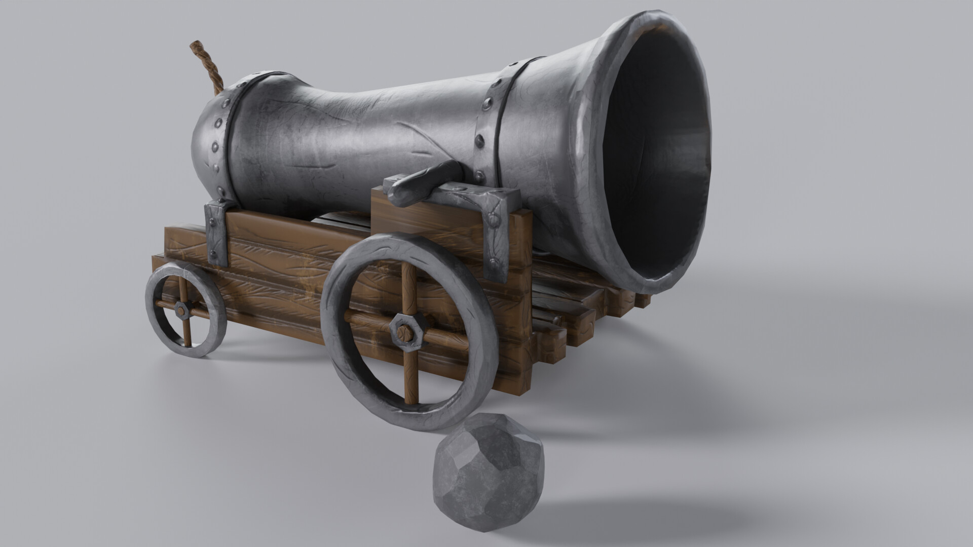 ArtStation - Cartoon stylized cannon