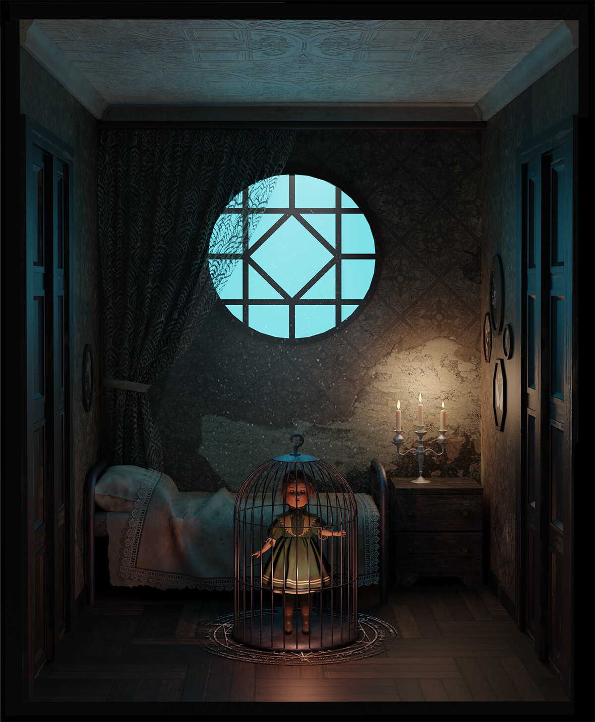 ArtStation - Escape Room visualization