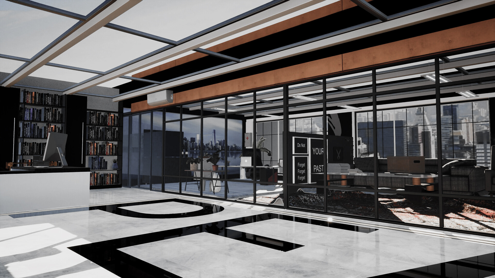 Lehusha Ivan - | New York office visualization | BAD KARMA | SUITS ...