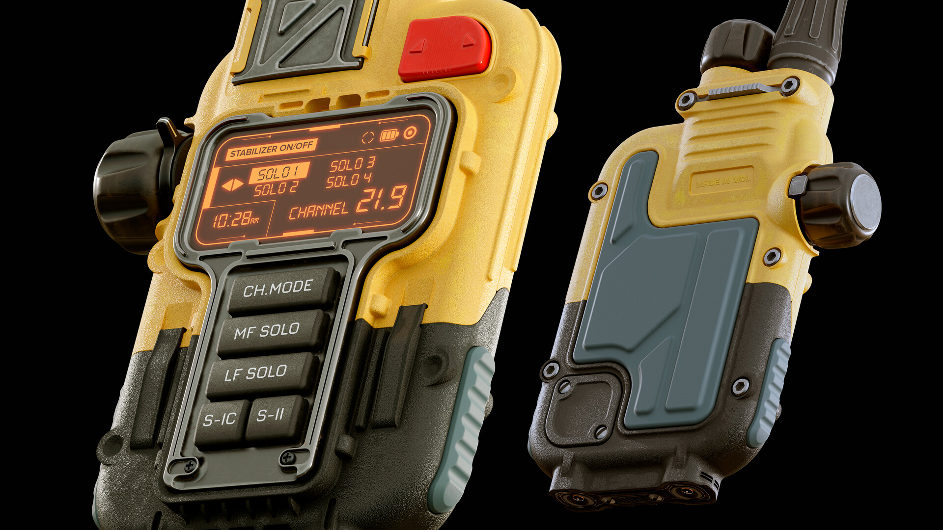 ArtStation - Radio set concept