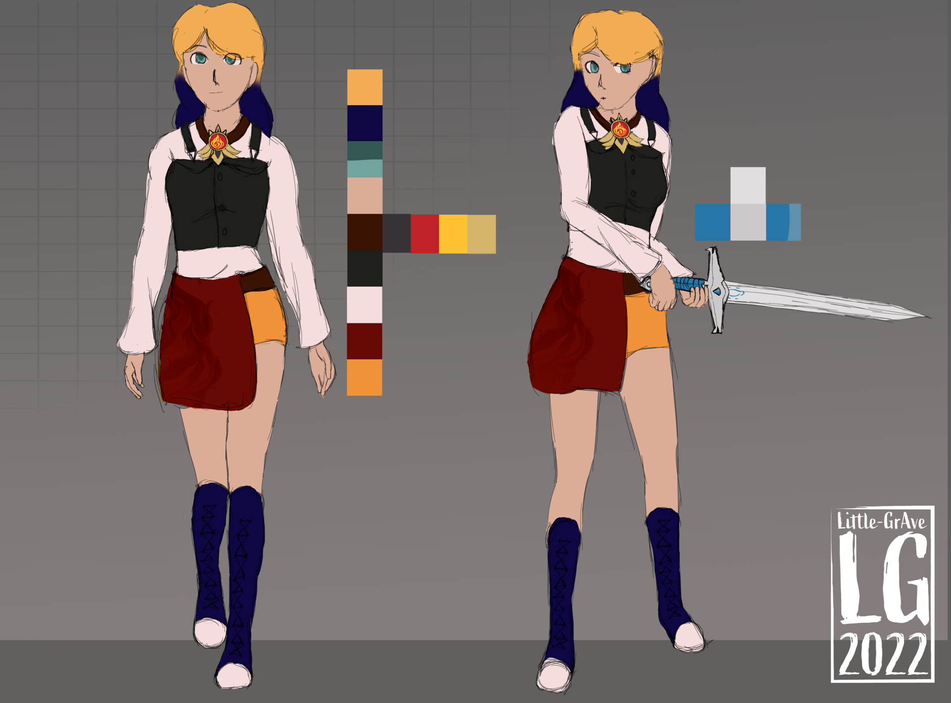 ArtStation - May refsheet