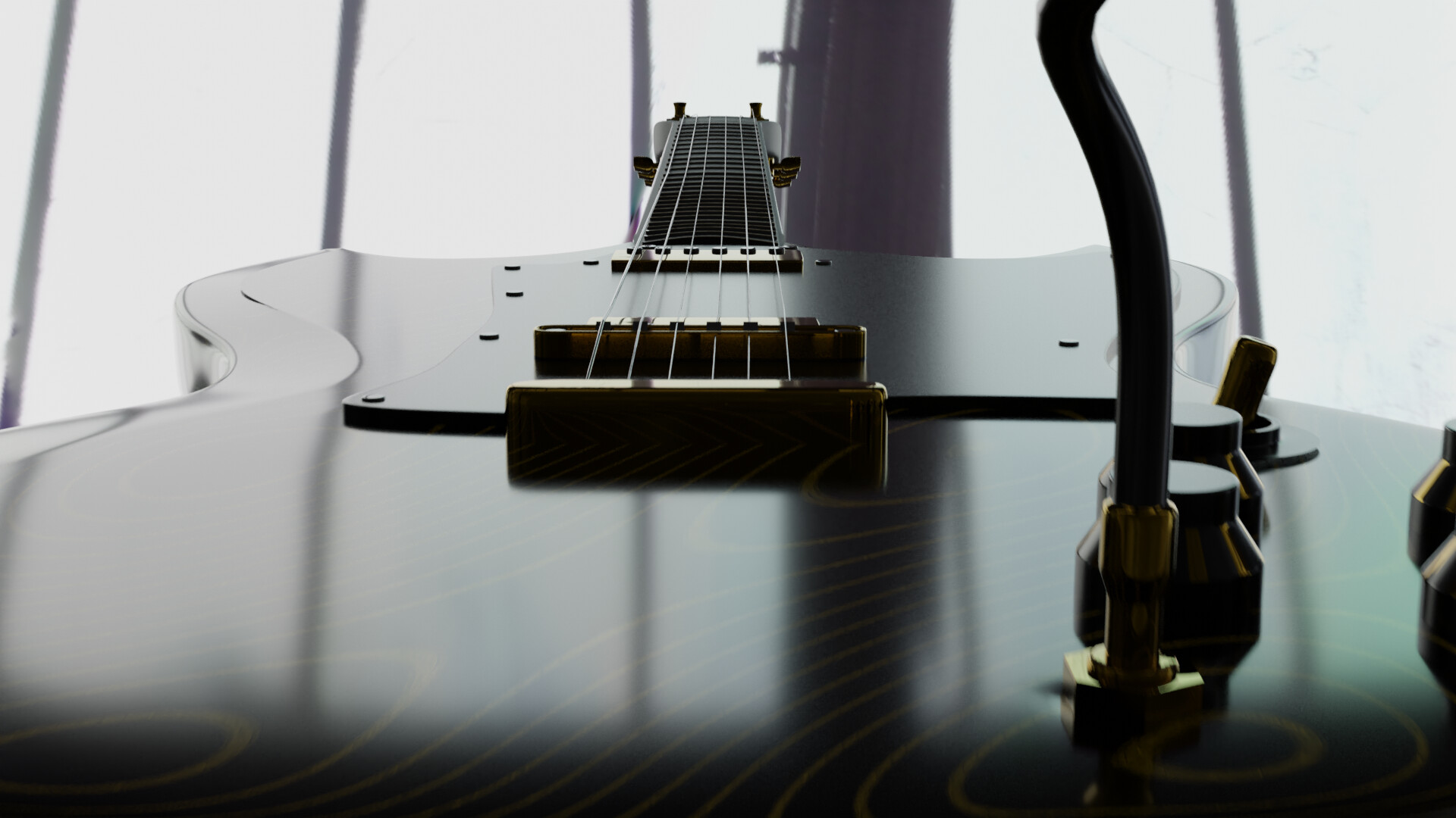 Skillickles Animation - Guitar Model