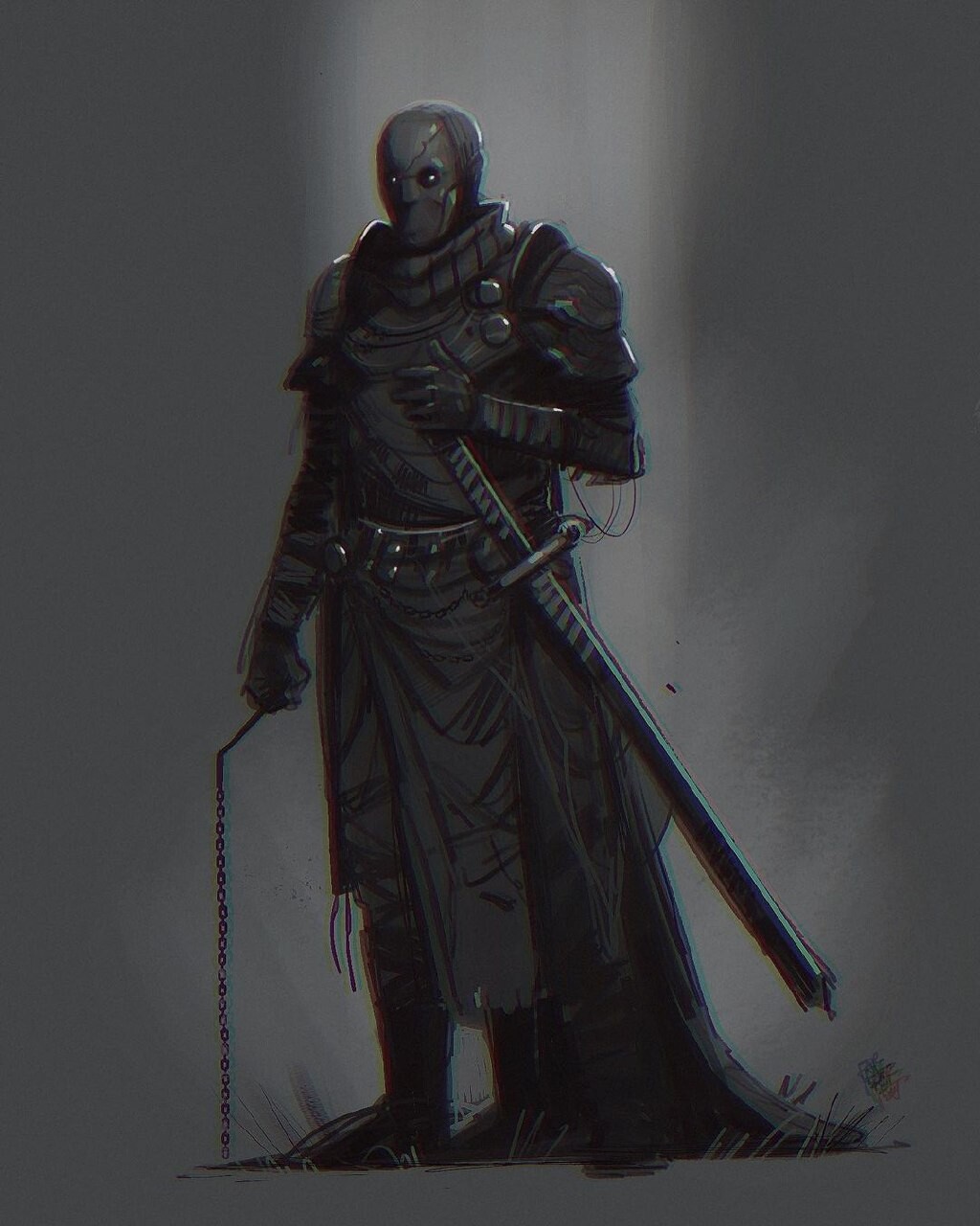 ArtStation - A knight from valhalla