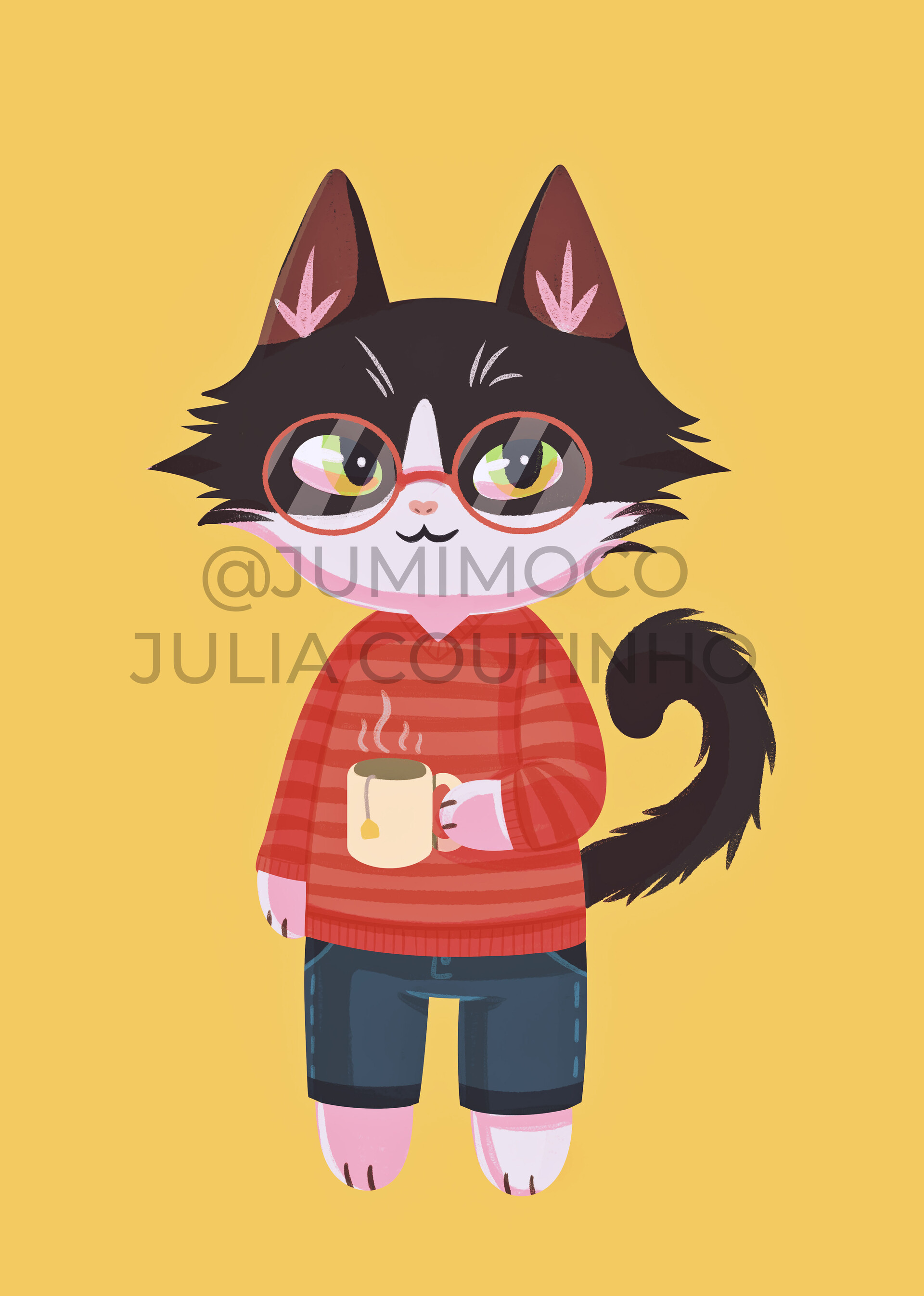 ArtStation - Animal Crossing OC Commission