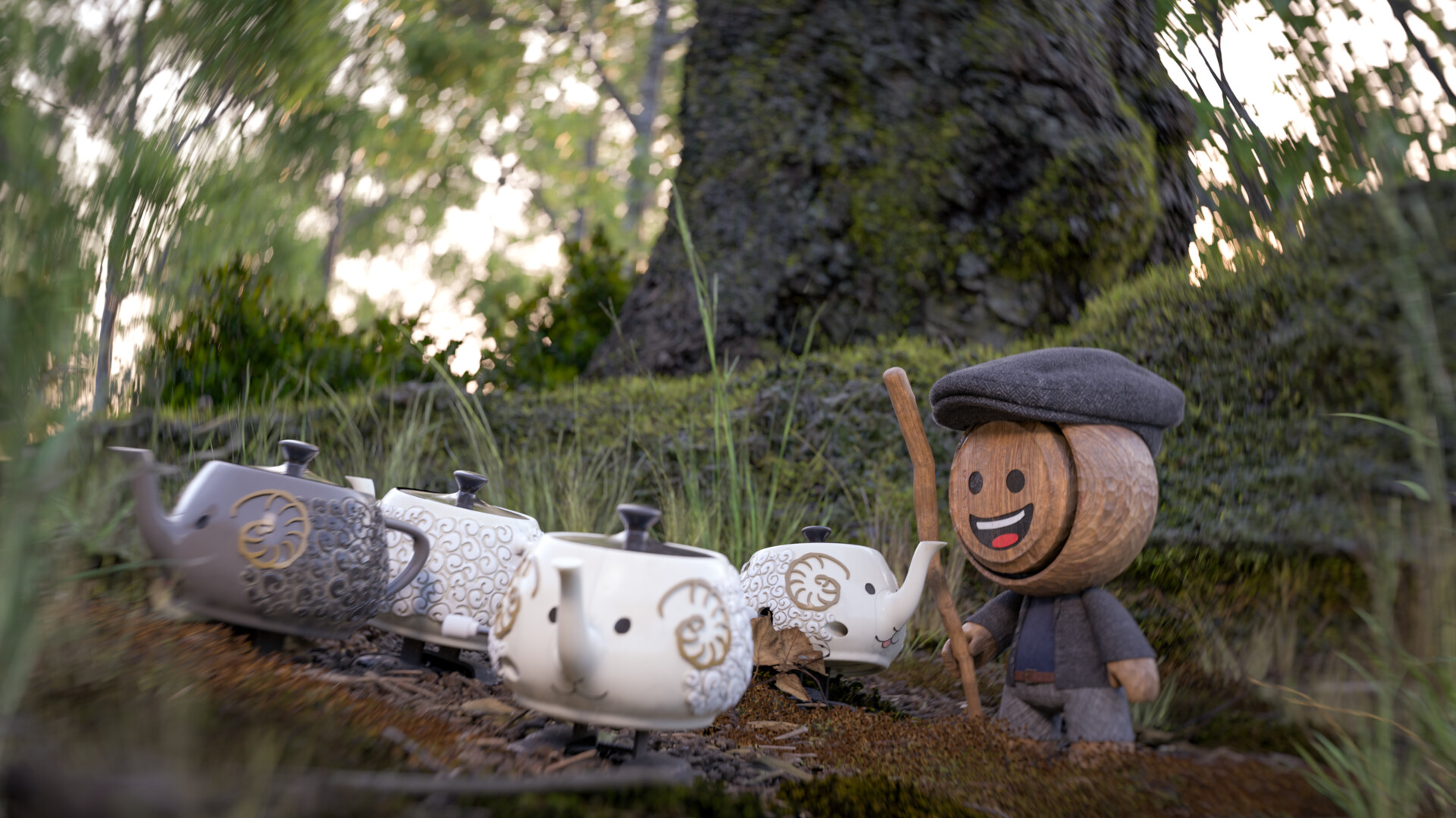 ArtStation - Render Wrangler - Pixar's RenderMan The Iconoclasts Art Challenge