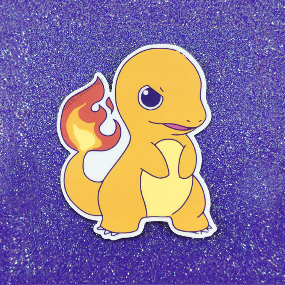 ArtStation - Fire Lizard Vinyl Sticker