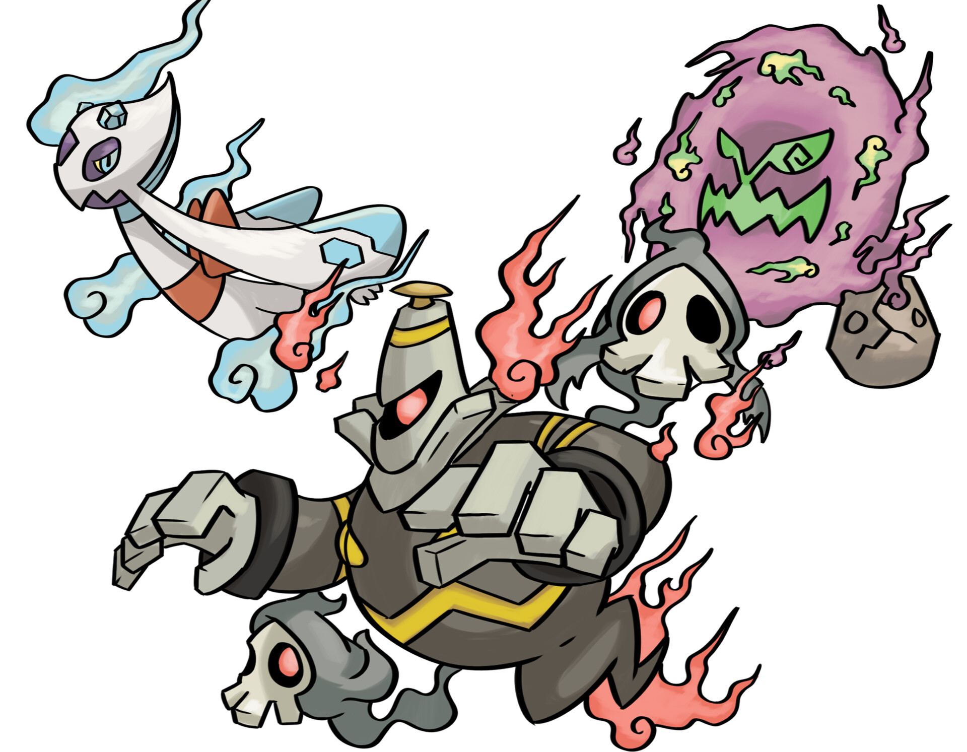 sinnoh ghost types