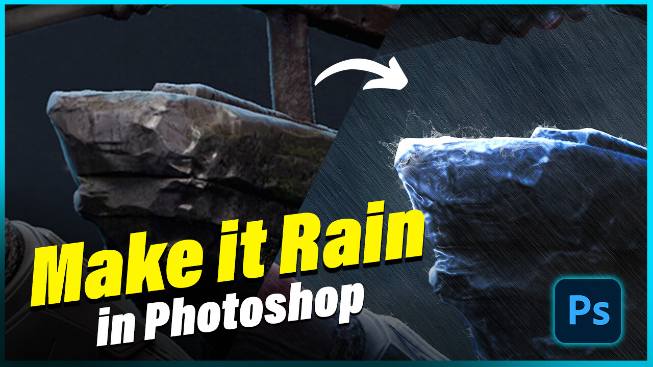 ArtStation - Create Rain in Photoshop Tutorial