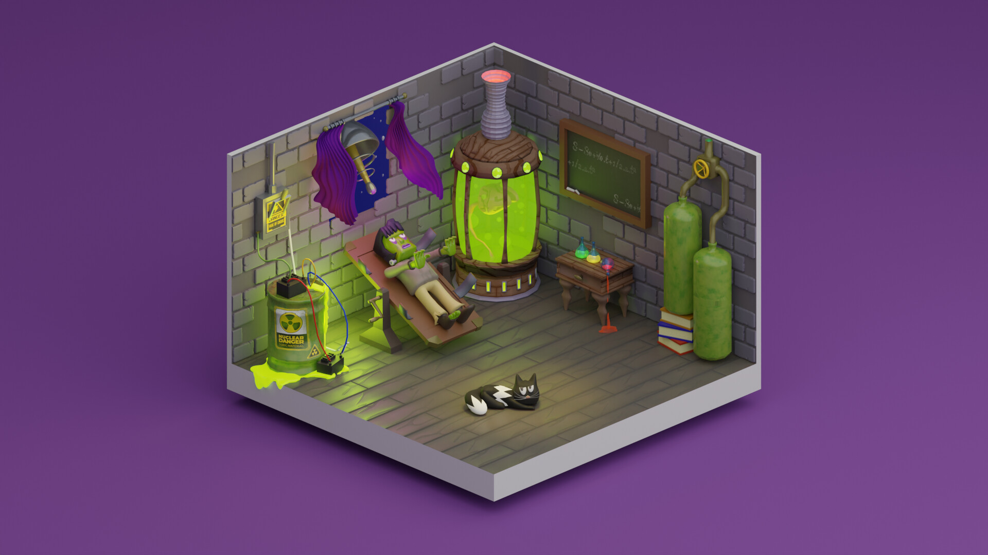 ArtStation - Mad Scientist Laboratory