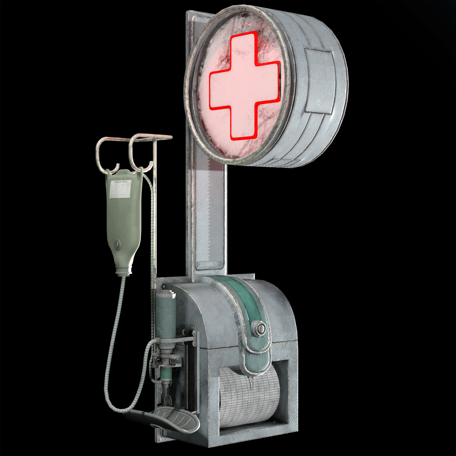 Jack Hayward - Bioshock - Health Station (Fan Art)