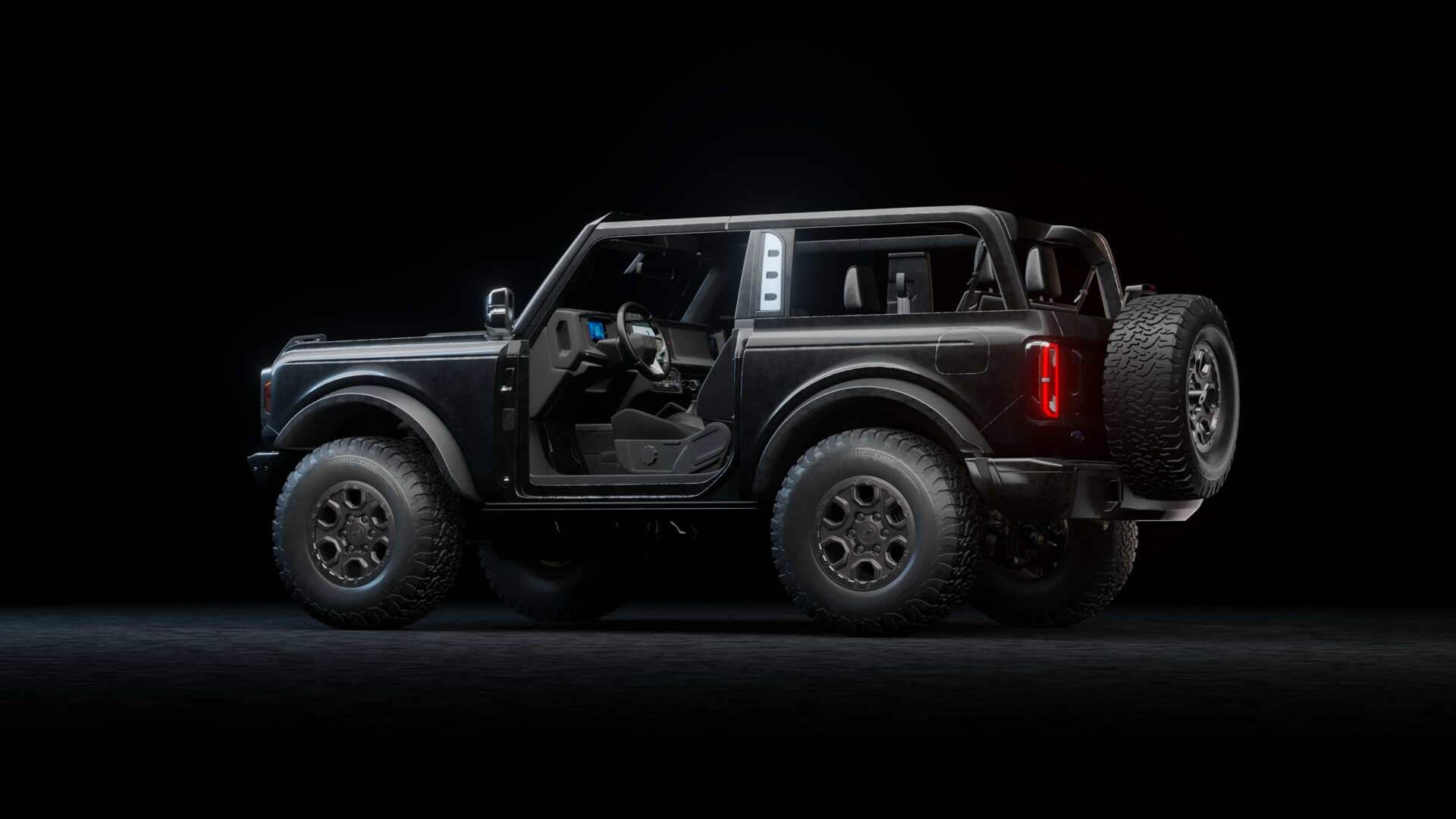 ArtStation - CGI-Bronco Blender real-time Render Eevee