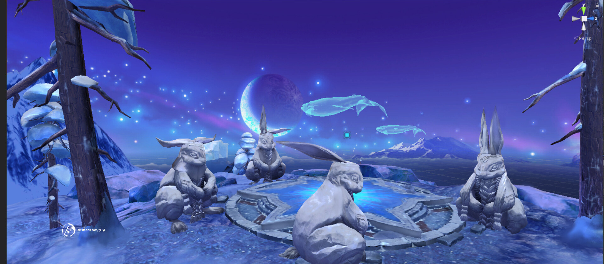 ArtStation - rabbits party