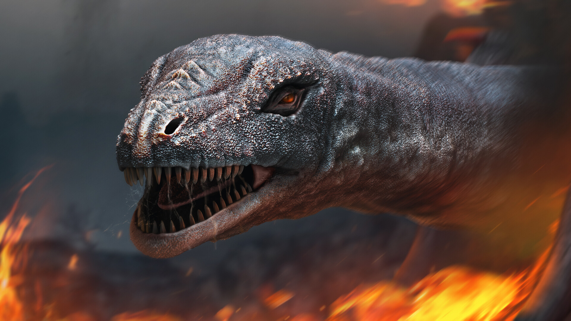 ArtStation - "Fire Dragon"