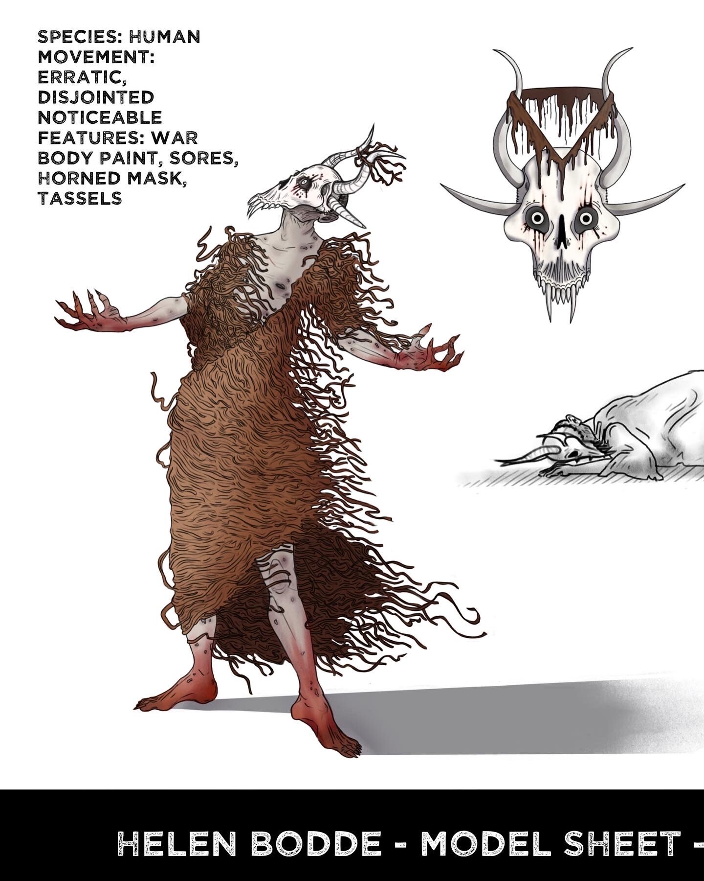 Helen Bodde - god’s vessel character sheet