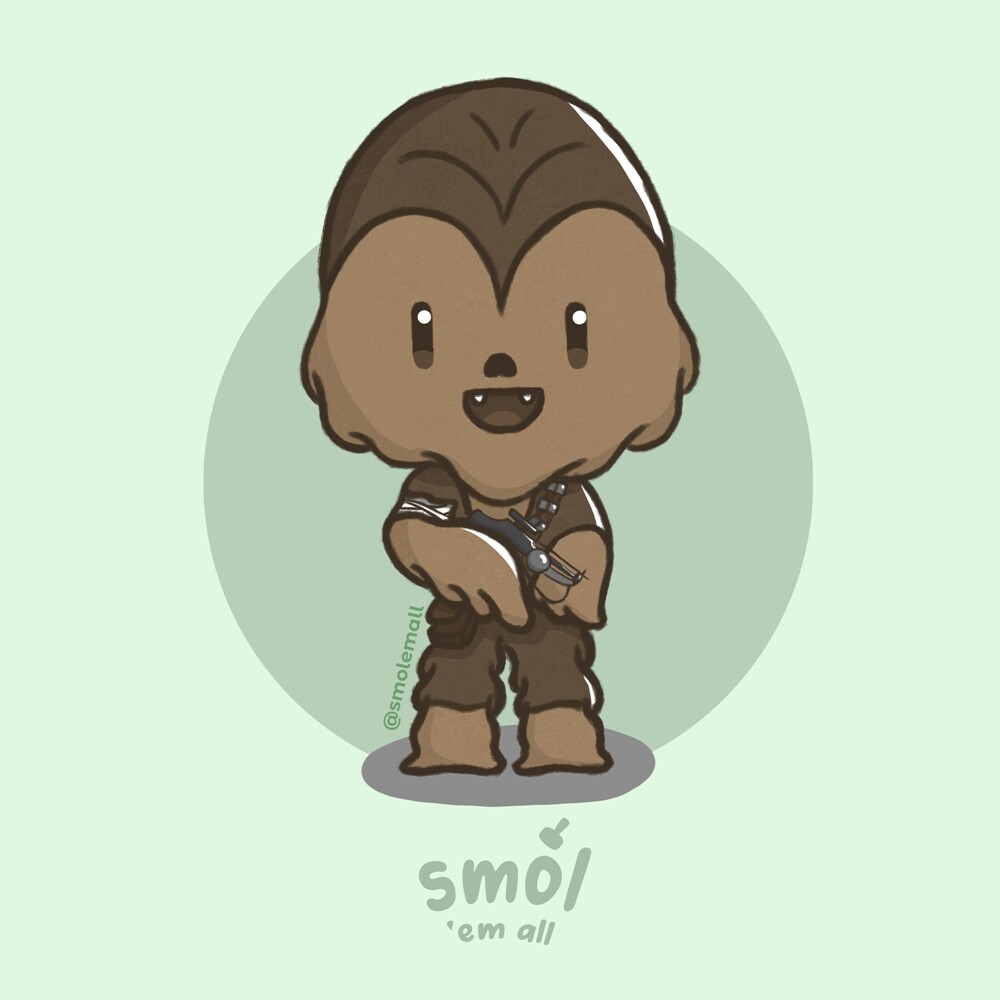 ArtStation - Smol Chewbacca