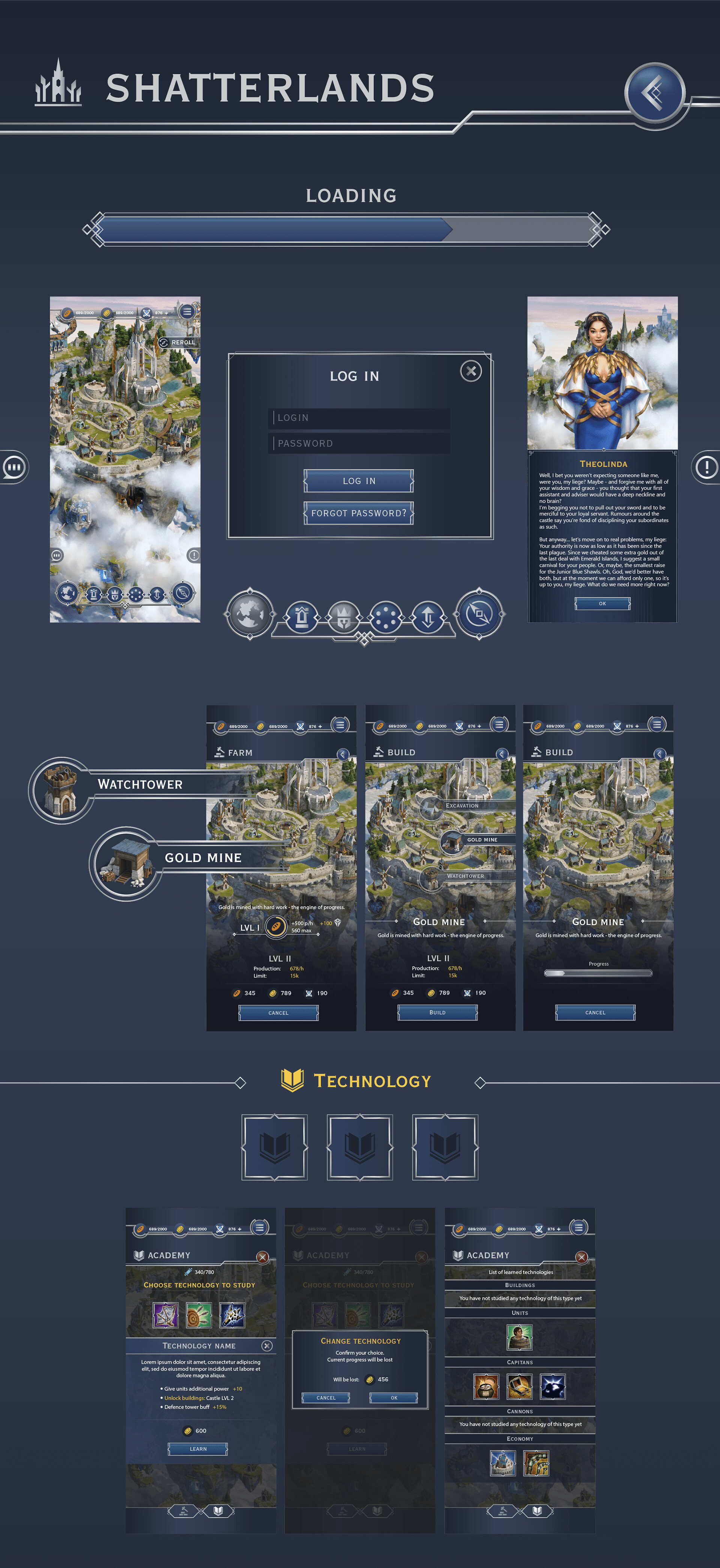 Gumbert_v - Shatterlands User Interface