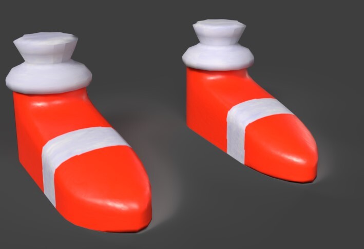 ArtStation - Sonic shoes