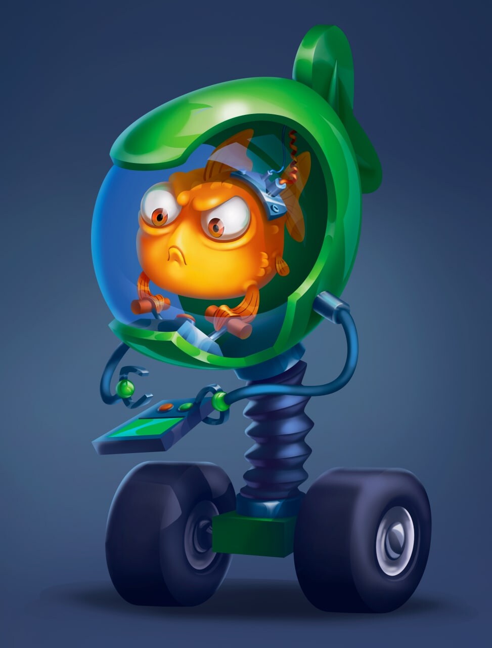 ArtStation - robot fish