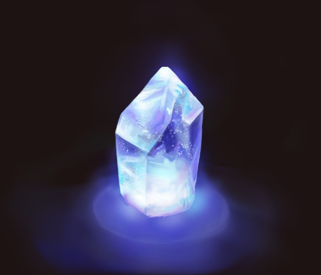 ArtStation - Blue Crystal