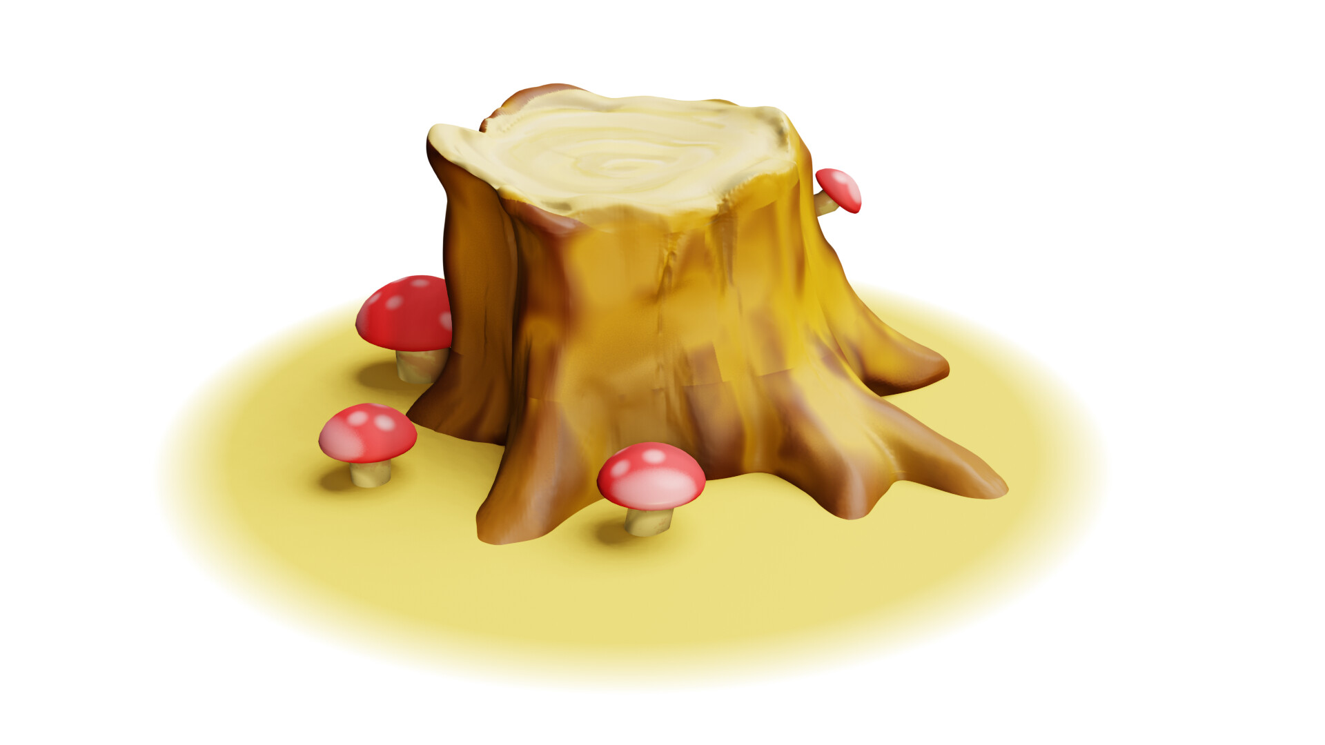 ArtStation - Stylized Tree Root