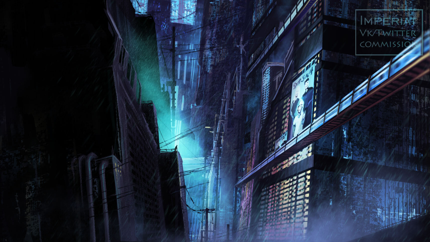 ArtStation - Some "Thorns. Police never sleeps" art