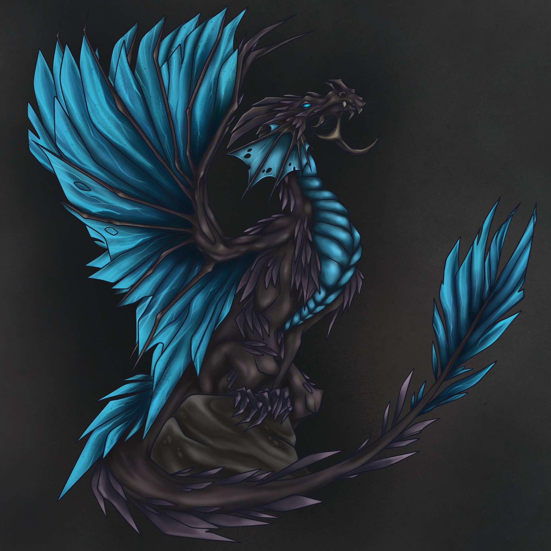 ArtStation - Water dragon