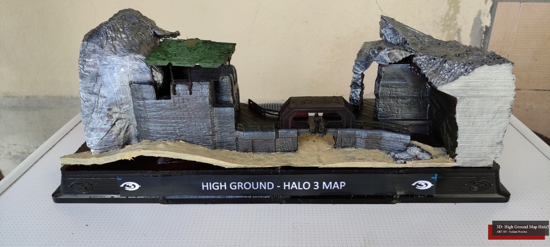 ArtStation - 3D Prints - (High Ground Map) - Diorama