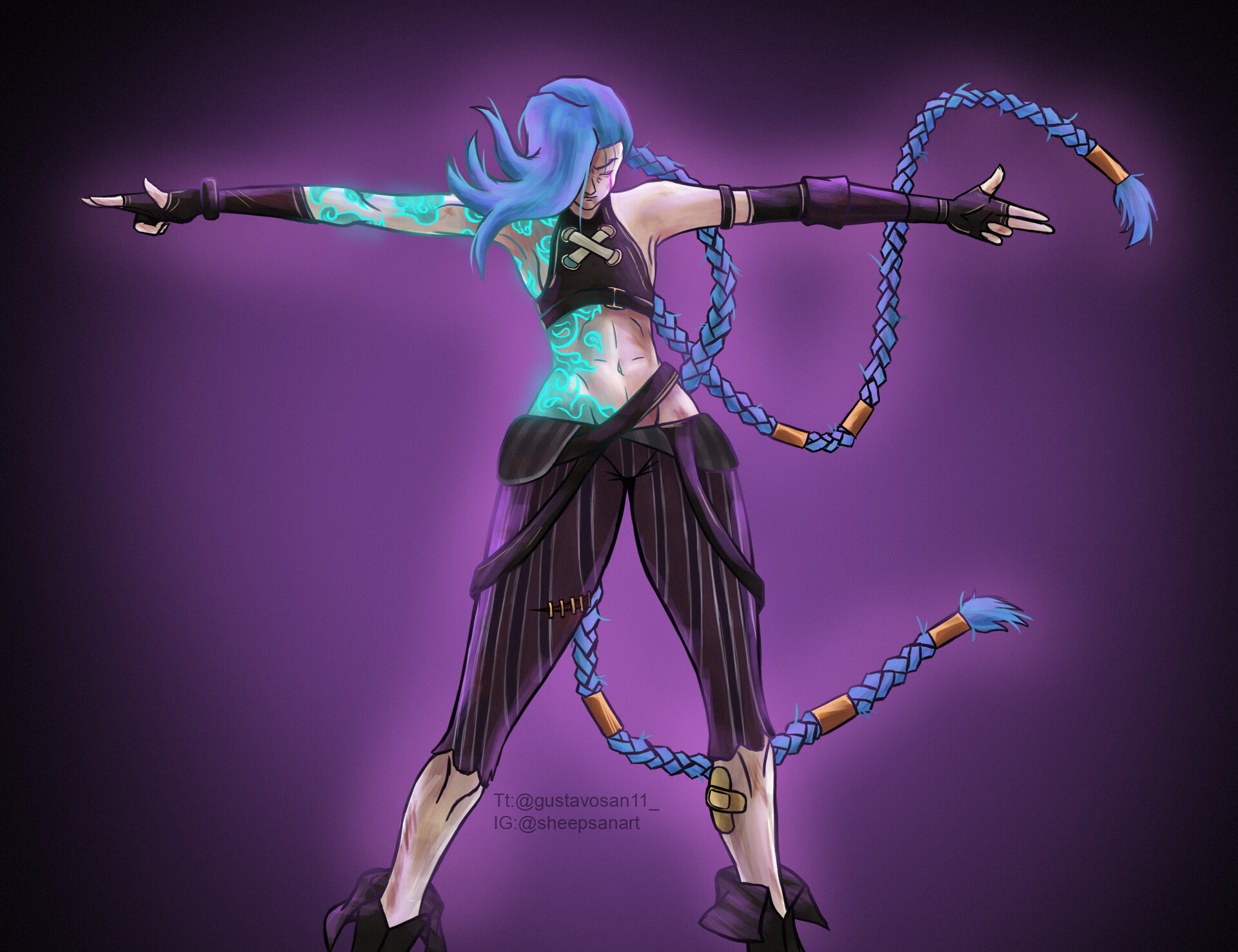 ArtStation - Jinx de Arcane