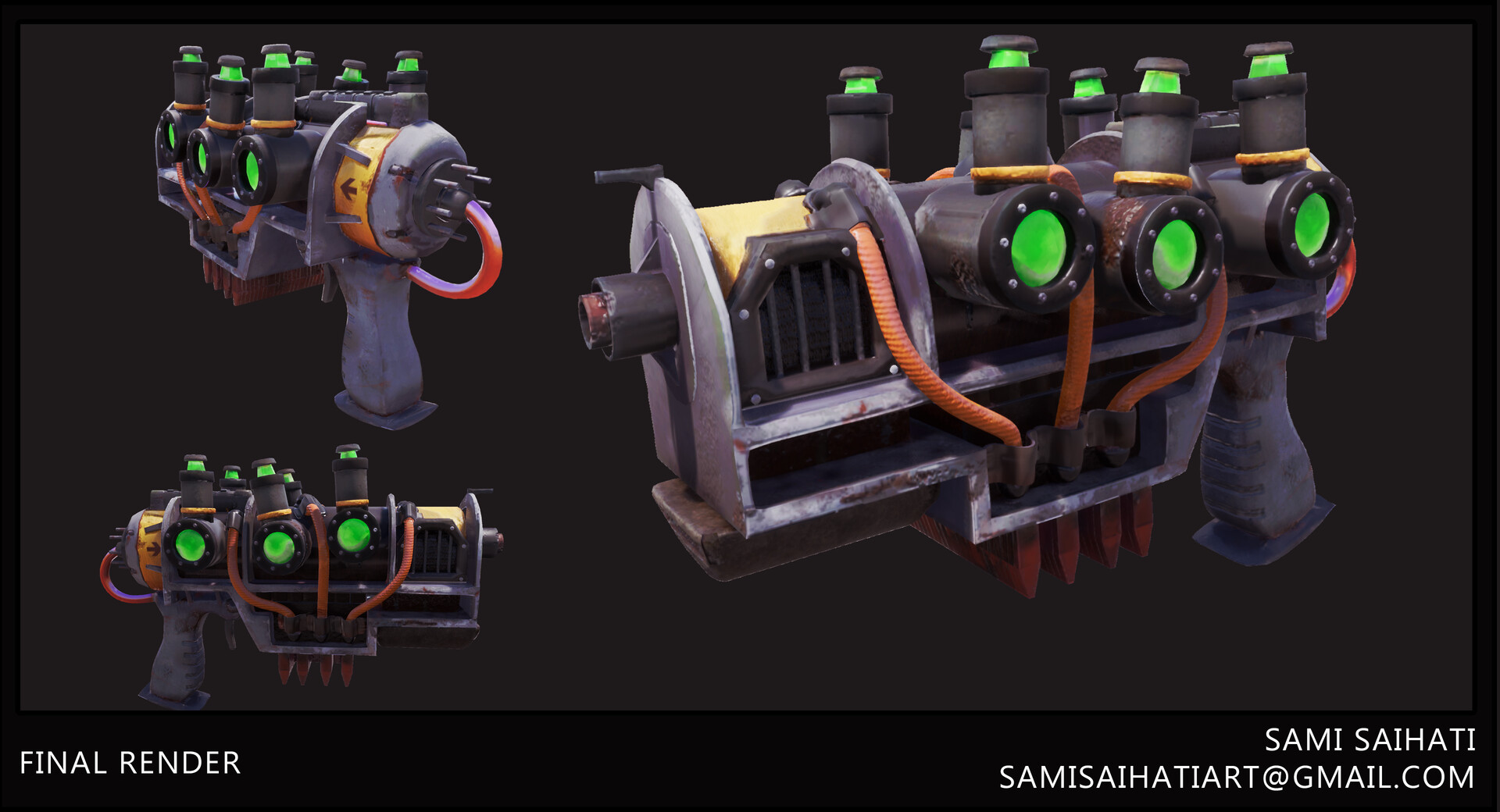 ArtStation - Plasma Gun