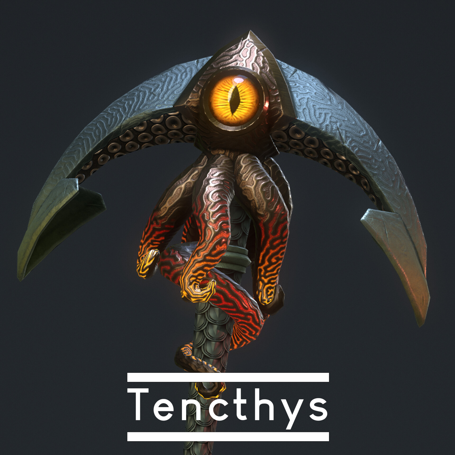 ArtStation - Tencthys cursed anchor