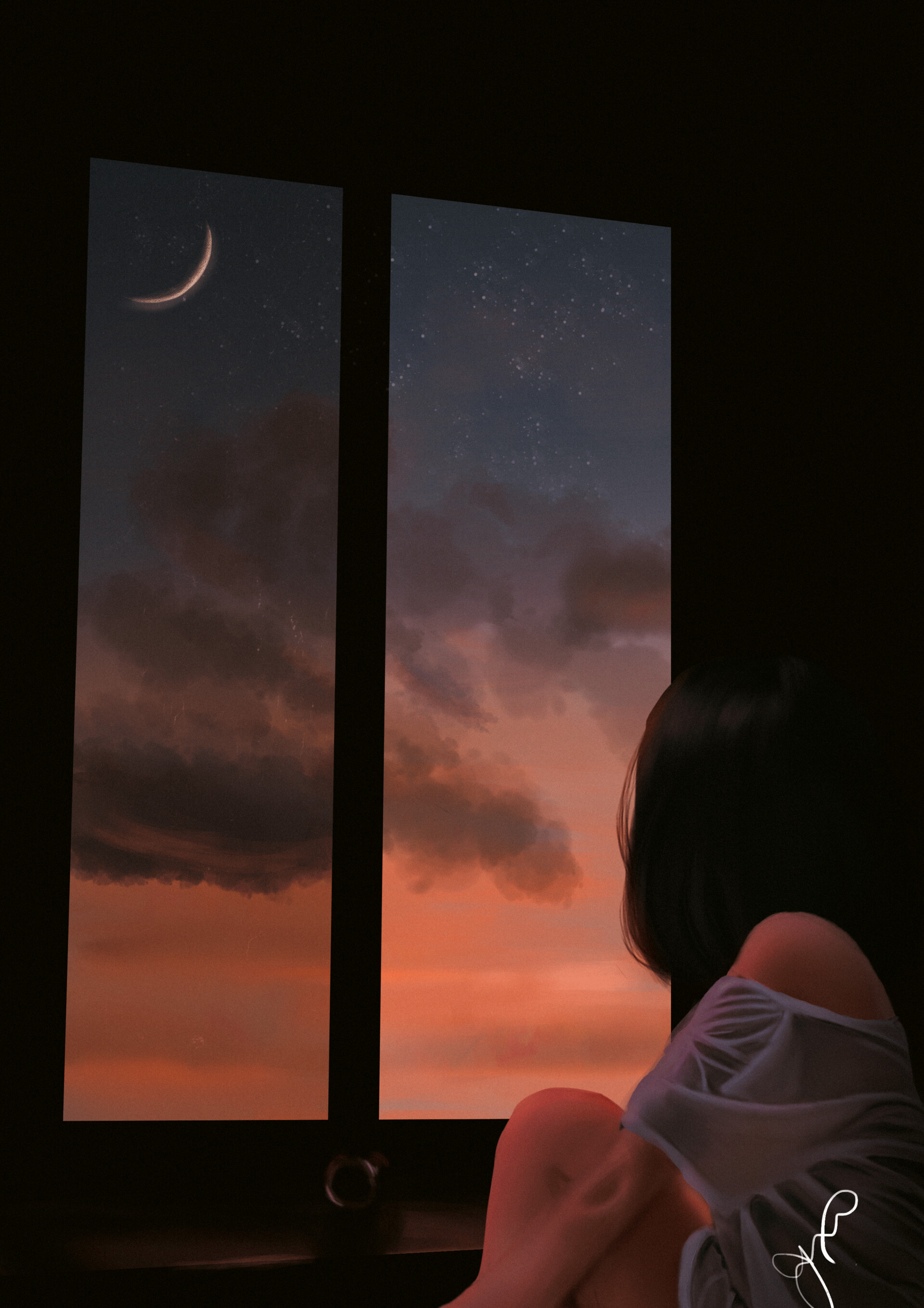 ArtStation - Sunset Good Vibes