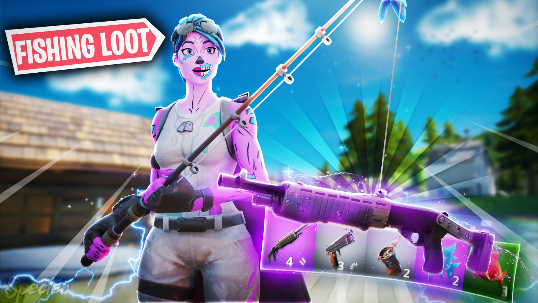 ArtStation - Fortnite Thumbnails