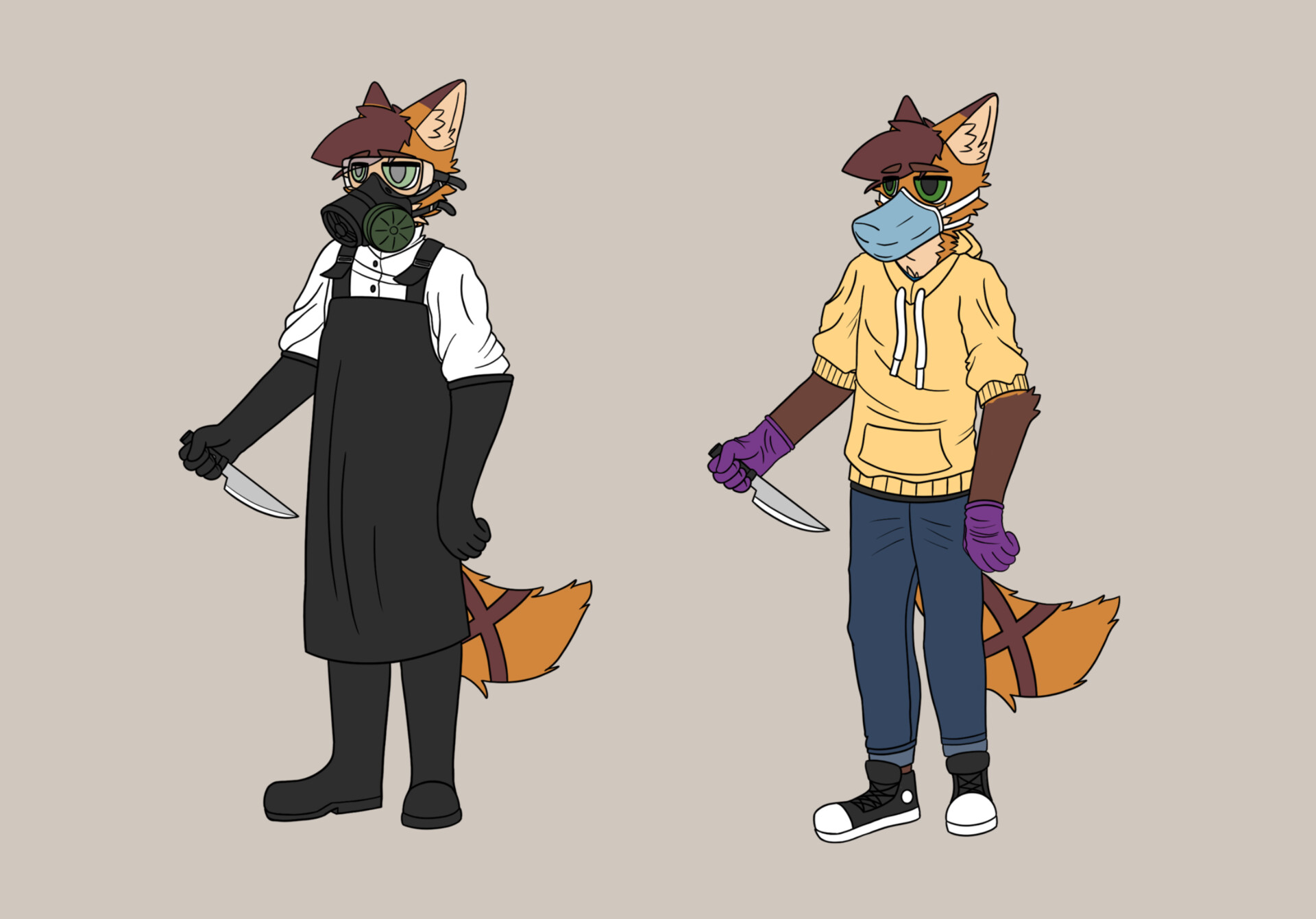 ArtStation - Tawa Slasher AU Concept