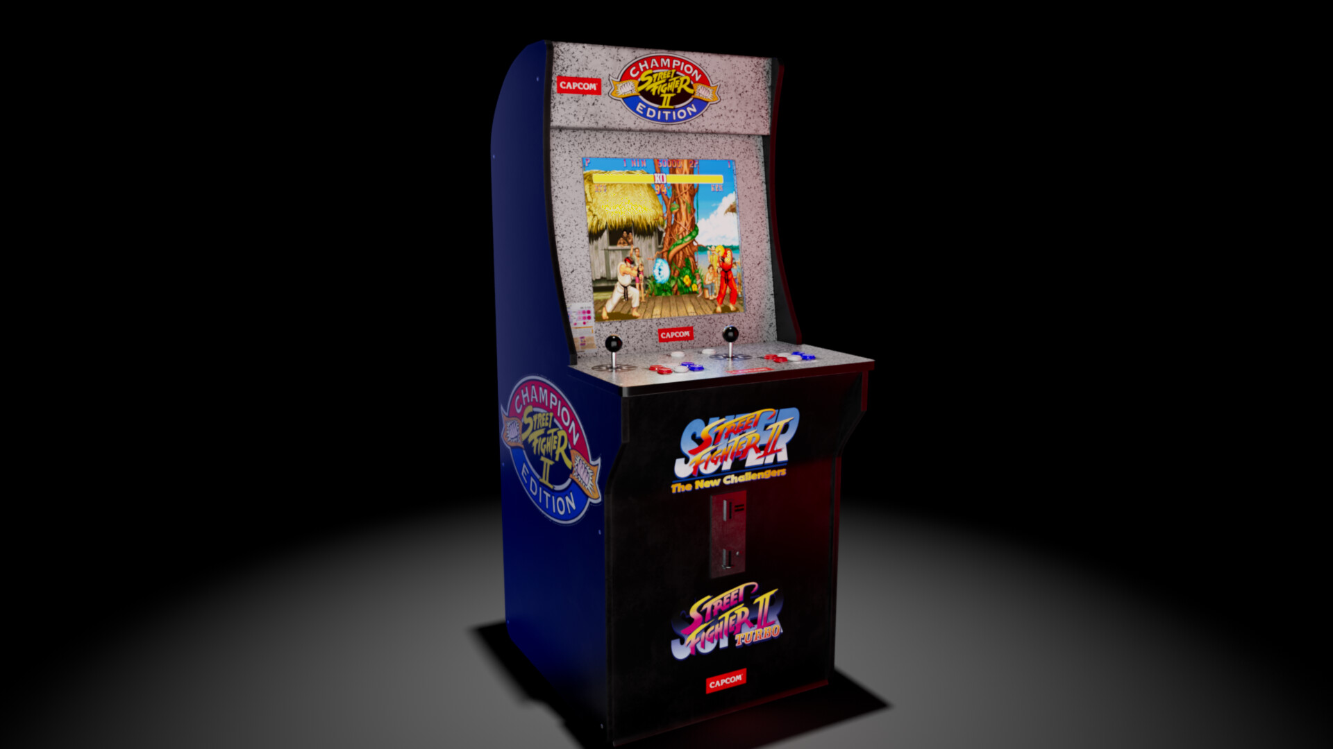 ArtStation - Street Fighter Arcade