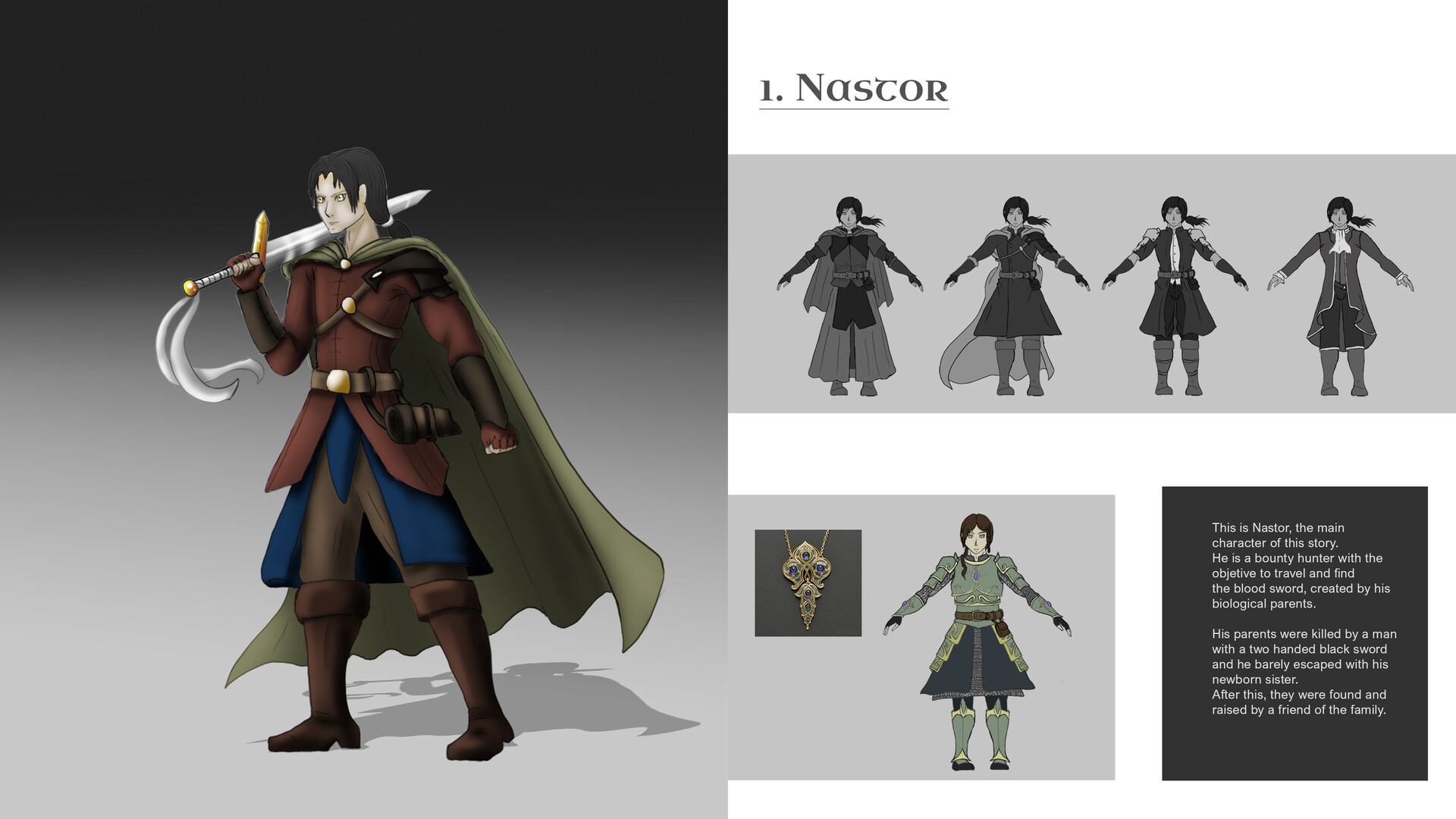 ArtStation - Nastor. The Main Character