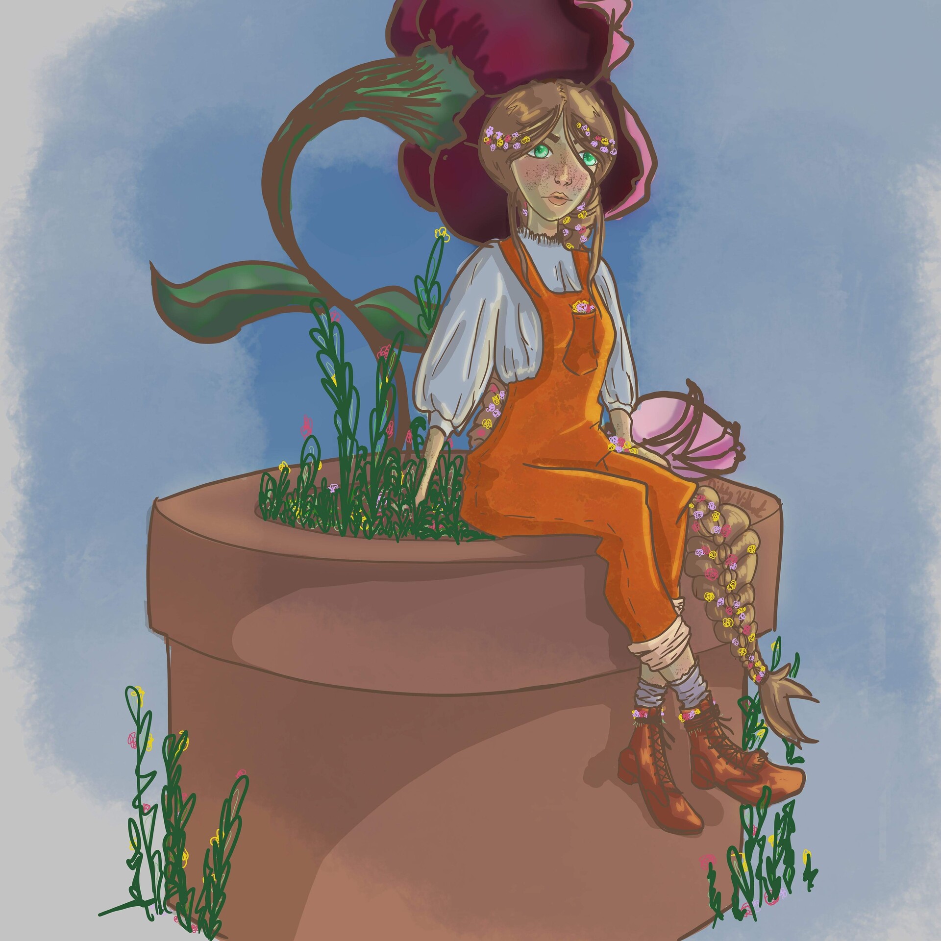 ArtStation - Halfling Druid