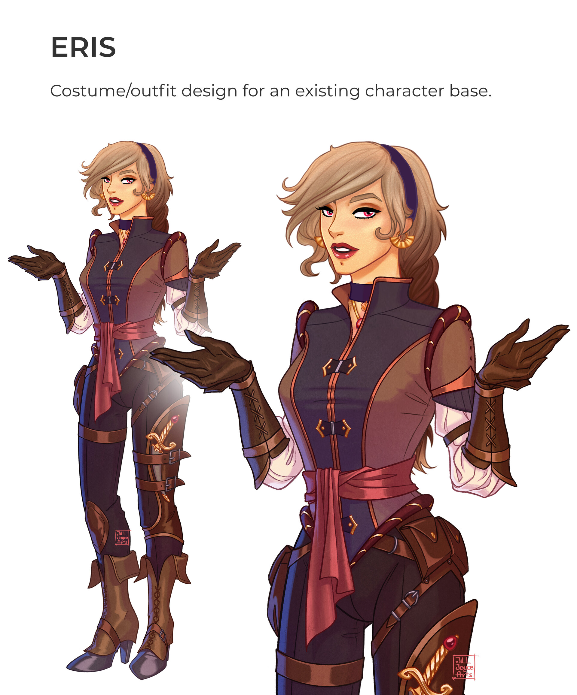 ArtStation - Fantasy costume design