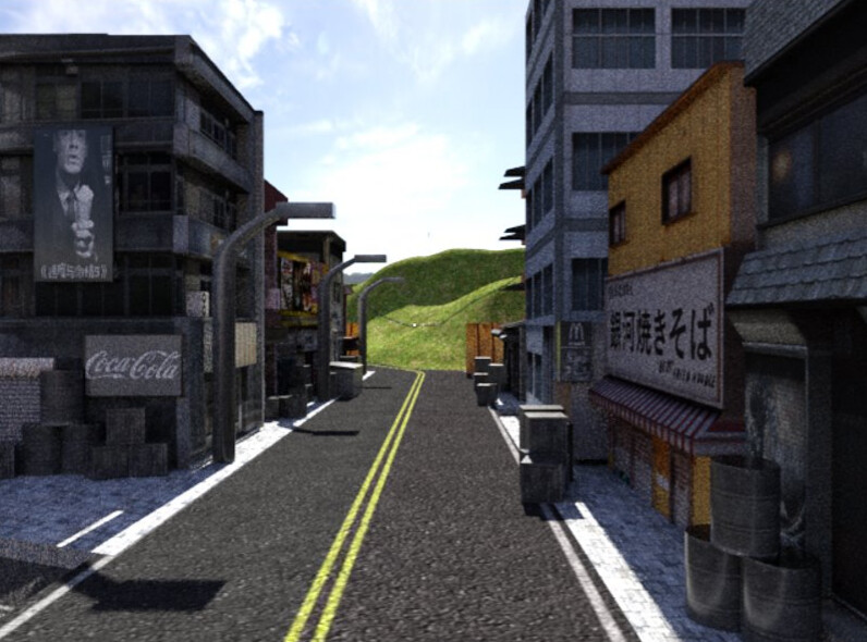 ArtStation - 3D Environment Project - City