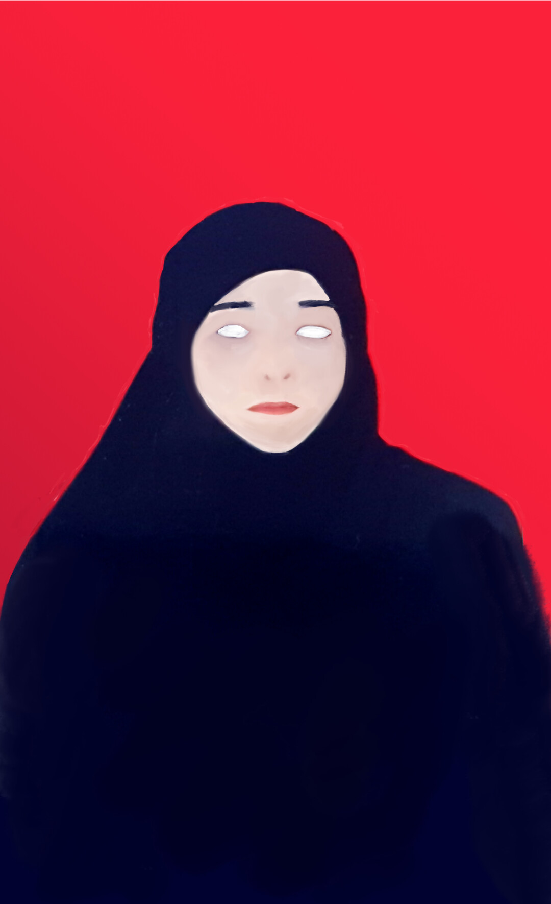 ArtStation - Woman with chador - 2020