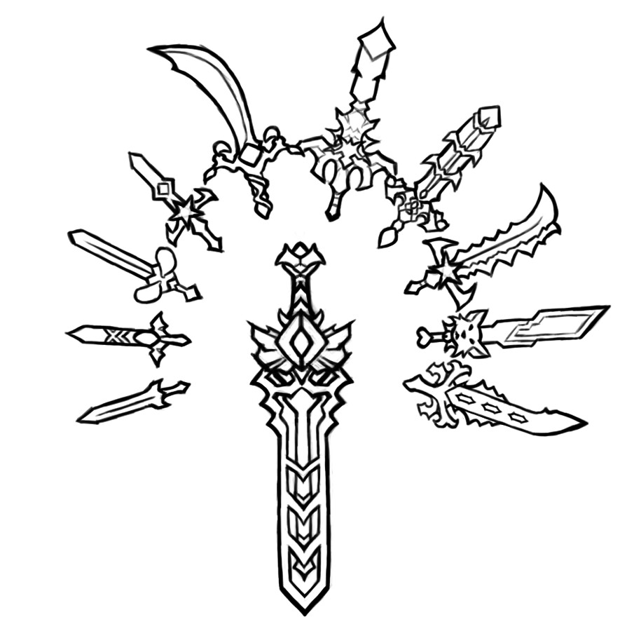 terraria coloring pages