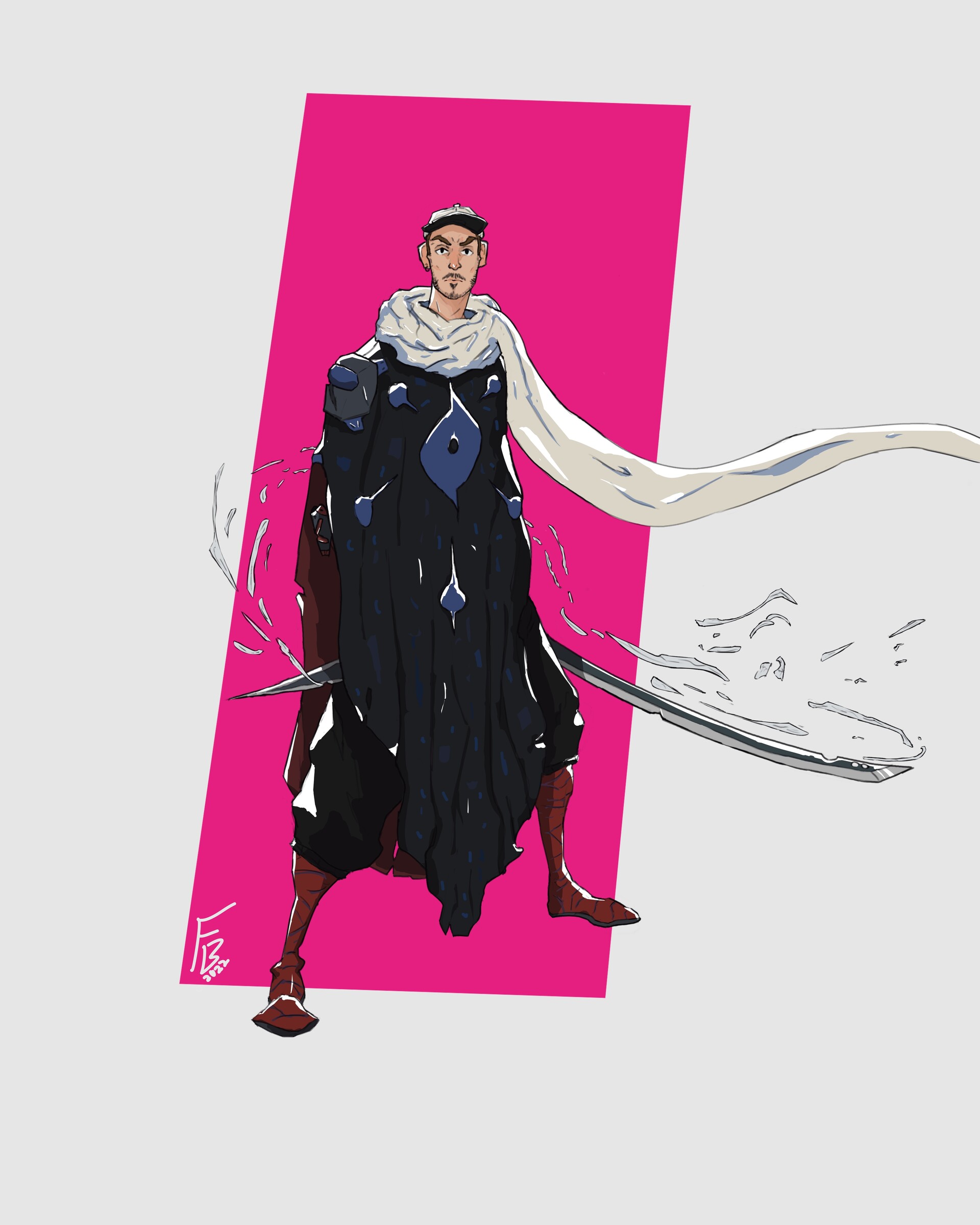 ArtStation - Wind Samurai