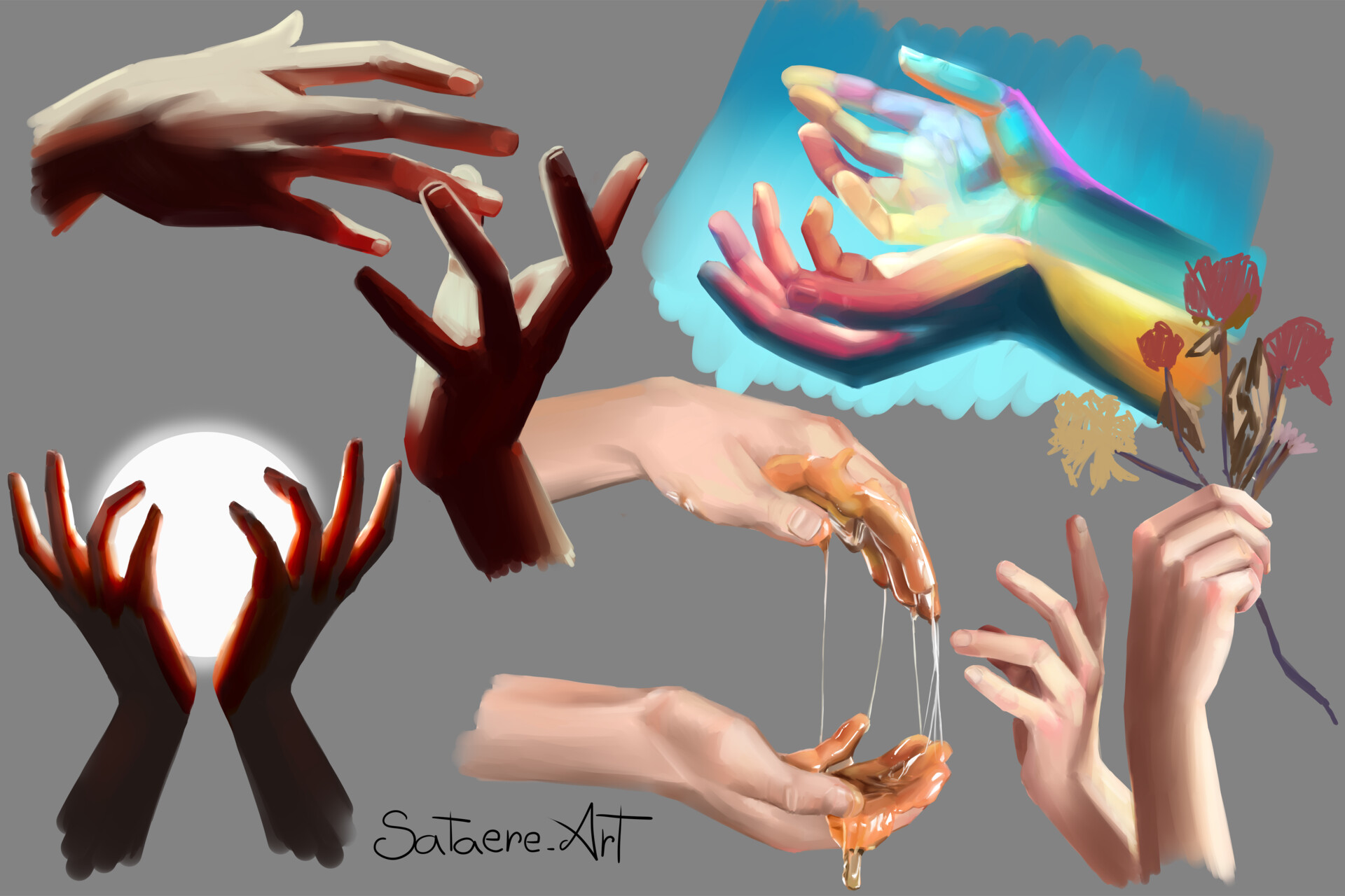 ArtStation - hands reference